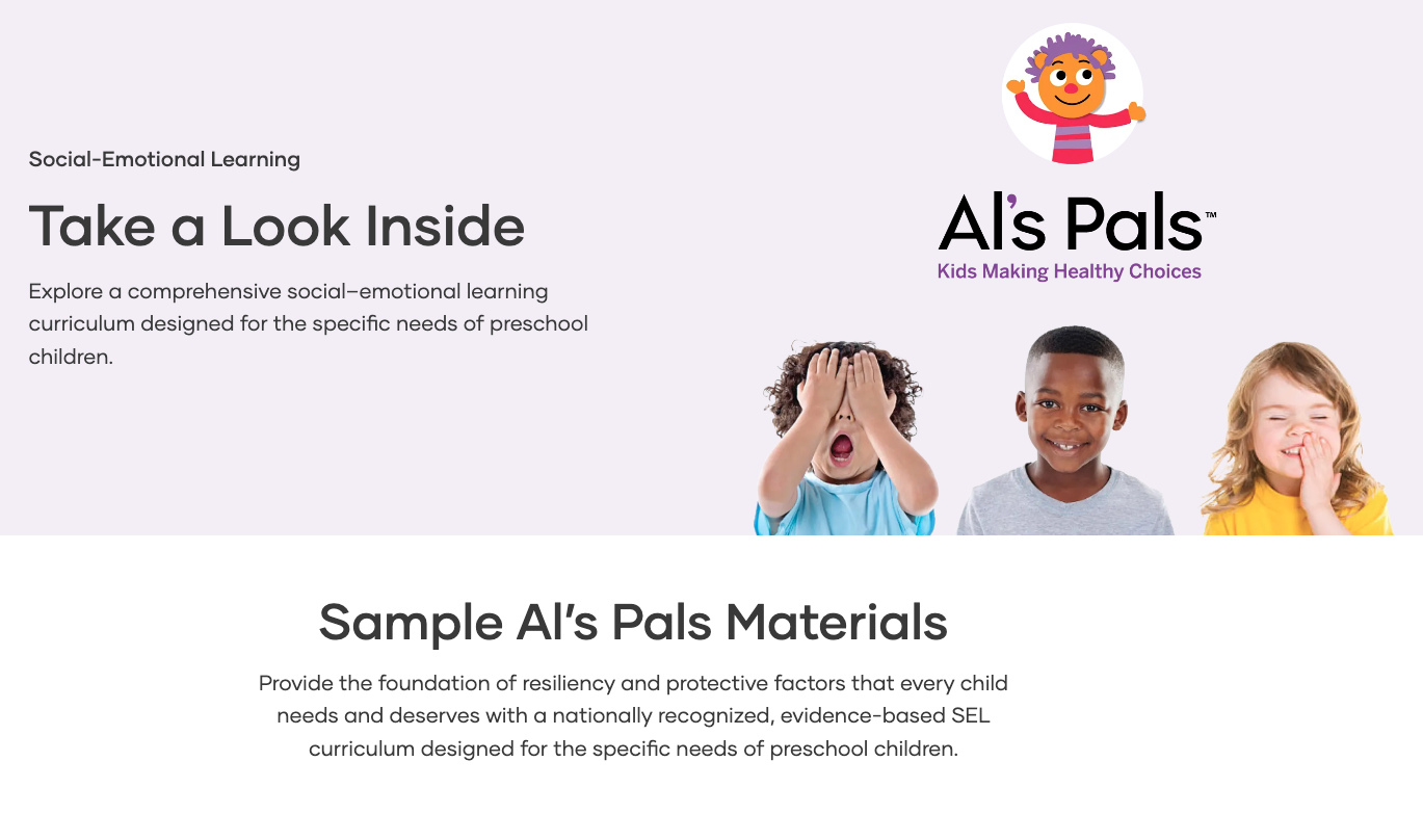 Al’s Pals: Kids Making Healthy Choices FREE Trial
